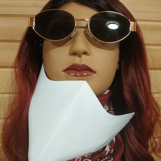 😷 Chic Beak Face Mask - Perihelion Prints・ STL file for 3D printing・Cults