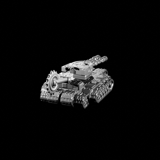 🦣 Mastodon Tank From Twisted Insurrection・Free 3D File for 3D printing ...