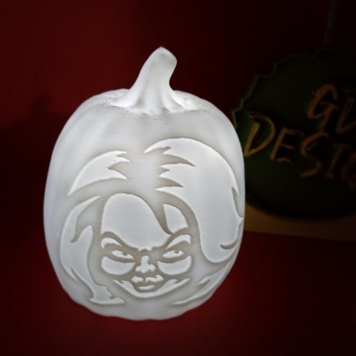 chucky pumpkin
