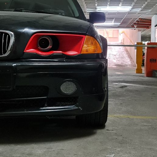 🛞 BMW E46 Headlight Intake・ STL File for 3D printing・Cults
