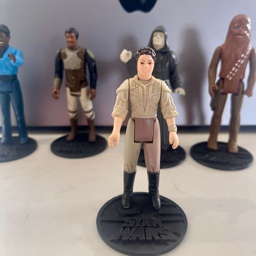 ⭐ Classic Star Wars Figure stand・ STL File for 3D printing・Cults