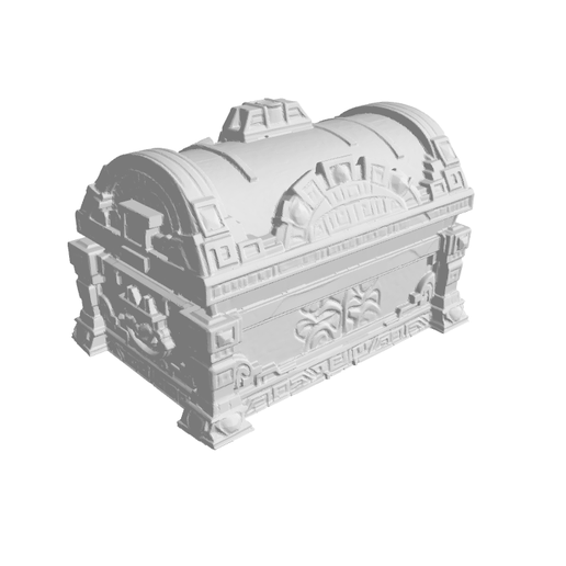 🎲 Realistic Inca Chest・ STL File for 3D printing・Cults