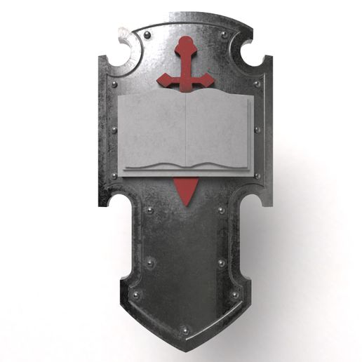 🛡️ Grey Knights relic shield・Free STL File for 3D printing・Cults