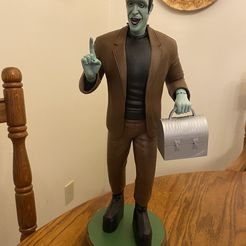 3D printable Herman Munster Stl Model for Print • made with Creality CR ...