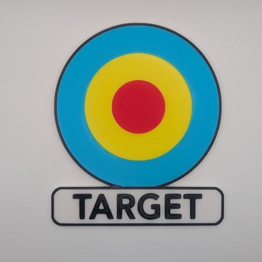 Archivo STL gratuito Target Books Logo 📚 (3MF)・Objeto imprimible en 3D ...