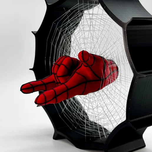 spiderman design web
