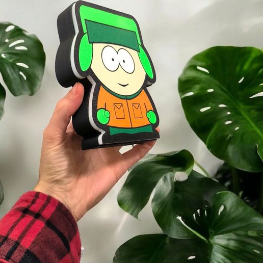 🔦 South Park Lightbox - Kyle・ STL File for 3D printing・Cults
