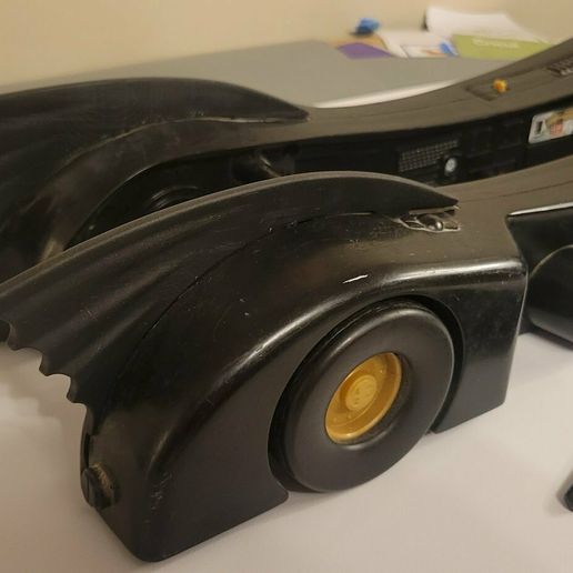 ️ 1992 BATMOBILE BATMISSILE - BATMAN RETURNS (KENNER) RIGHT REAR WING ...