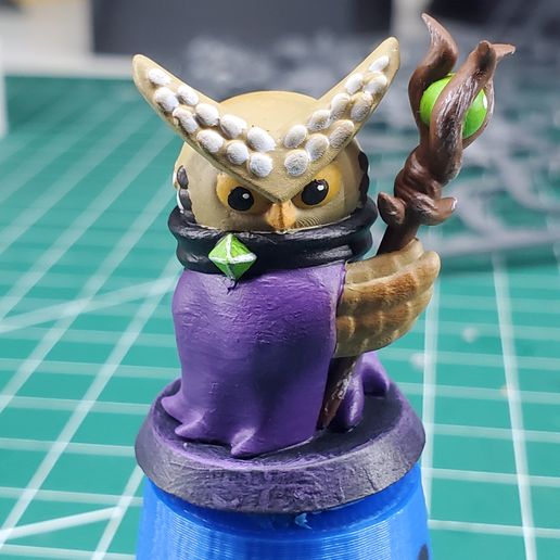 3D printing Chibi Arcane Owl • made with Voxelad Proixima・Cults