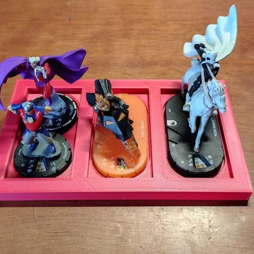 ♟ HEROCLIX ORGANIZER TRAY COLLECTION・ STL File for 3D printing・Cults