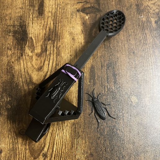 🪳 Tactical Roach Launcher・ STL File for 3D printing・Cults