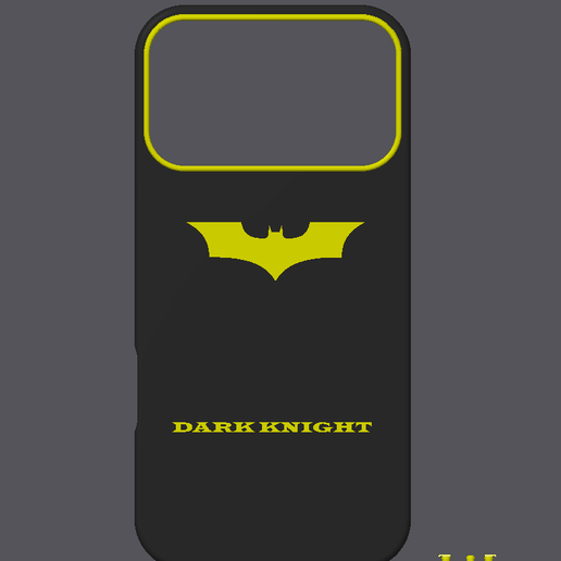 📞 Phone Case iphone 17 Pro max Batmen Mesh Case・ STL File for 3D ...