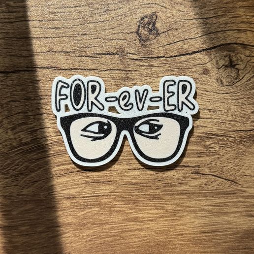 Free STL file Sandlot Squints Forever Magnet (multi-color)(8x3mm ...