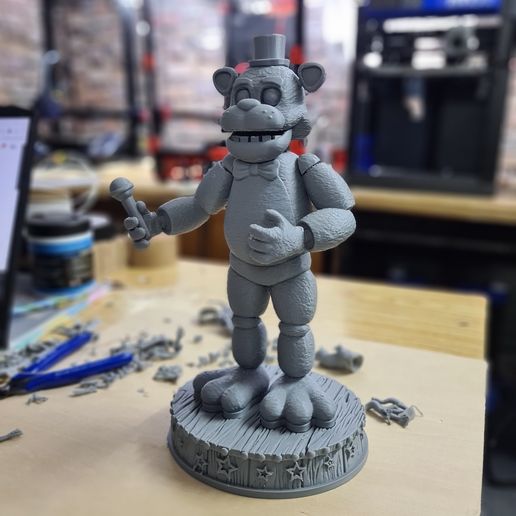 3D printing Freddy Fazbear - Five Nights at Freddy's • made with ...
