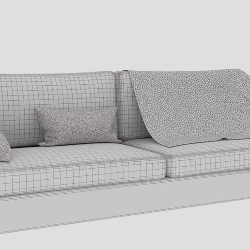 3D file Sofa melancholy green 🪑 ・3D printable model to download・Cults