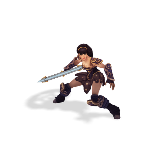 STL file Warrior Princess Sivir League of Legends 3D print model 👸 ...