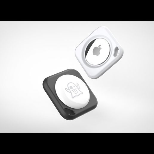 Free STL file Square Air Tag Secure Holder 🟪 ・3D print design to ...