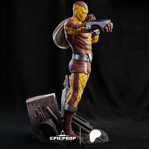 🦸‍♂️ Shocker・ 3D File for 3D printing・Cults