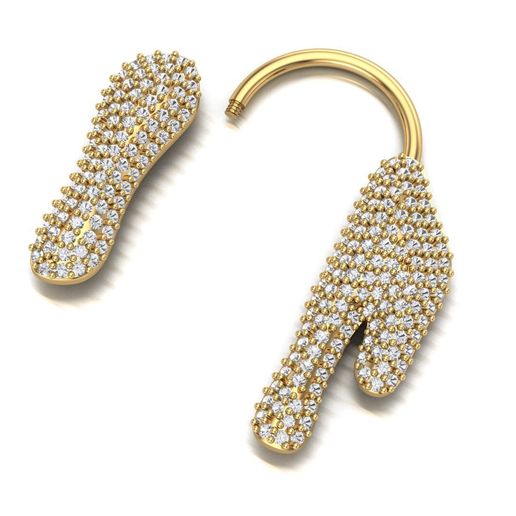 👃 nose piercing jewelry・ STL File for 3D printing・Cults