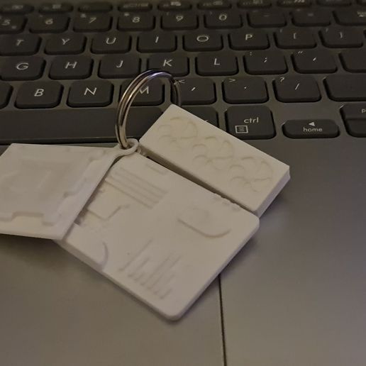 STL file PC Keychains GPU, CPU & Motherboard 💍 ・3D print object to download・Cults