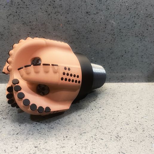 📱 PDC Drill Bit (1:2 Scale - Accurate)・ STL File for ・Cults