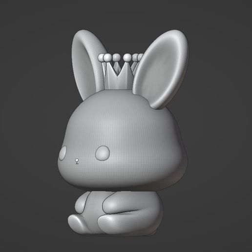 STL file Rabbit 🐇 ・3D print design to download・Cults