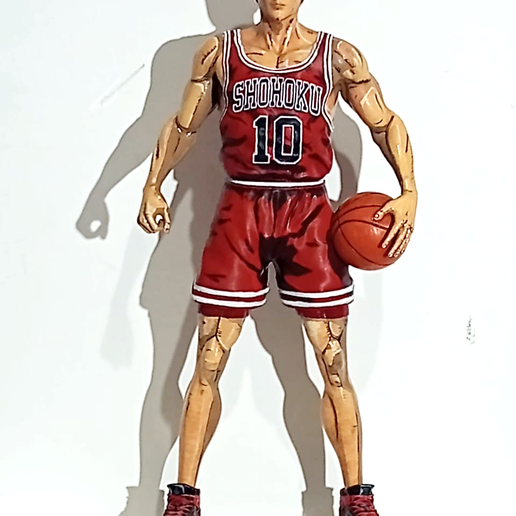🏀 Hanamichi Sakuragi statue・ 3D File for 3D printing・Cults