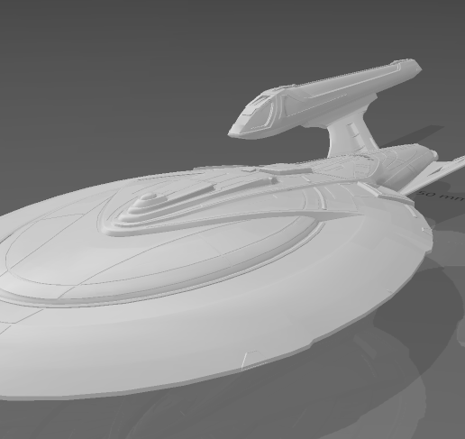 🖖 STO - Federation - Sovereign-class Refit・Free STL File for 3D ...