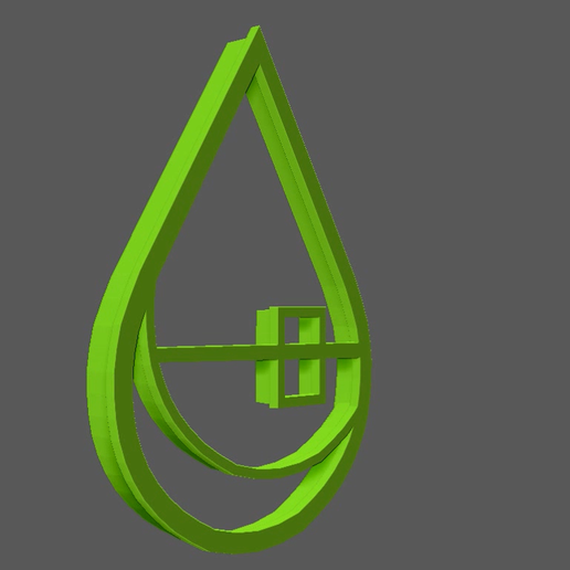 STL file 2 - Cascade Badge - Cutter 📛 ・3D printable model to download・Cults