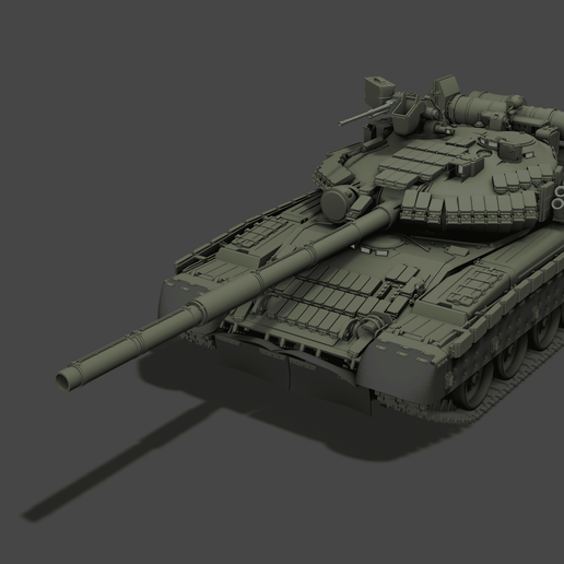 🪖 T-80BV・ 3D File for 3D printing・Cults
