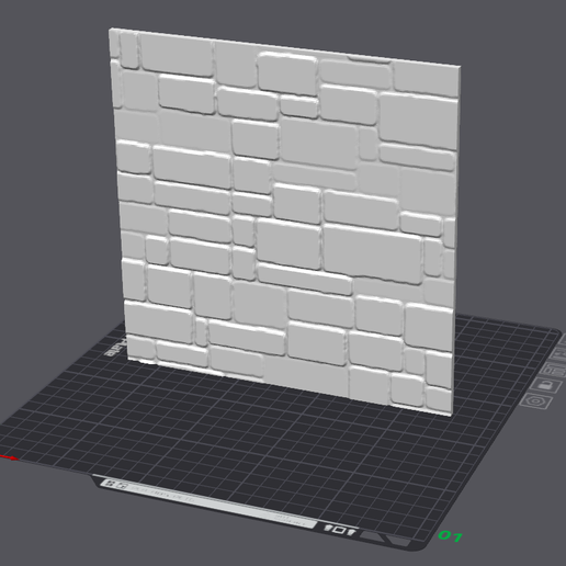 🏠 Stone House Siding Unity tileable wall panel・ STL File for 3D ...