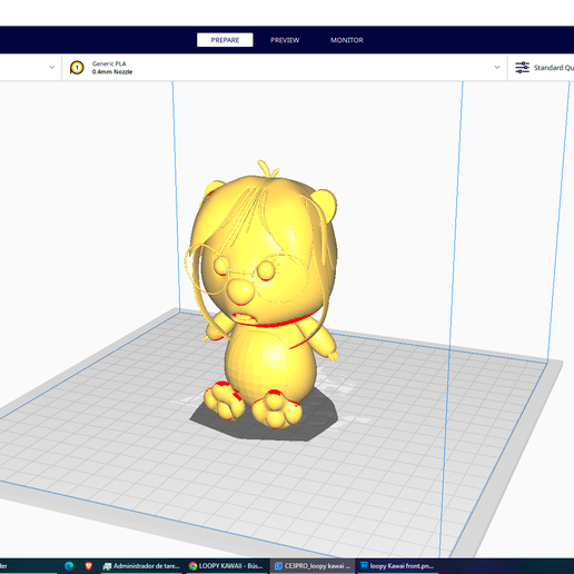 👾 Loopy Kawaii Meme - Loopy Pororo 3D・ STL File for 3D printing・Cults