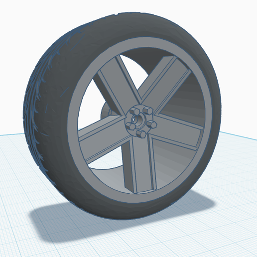 🥉 Iroc-Z 3rd Gen Camaro style Wheels and tires for 1/10 rc・ STL File ...