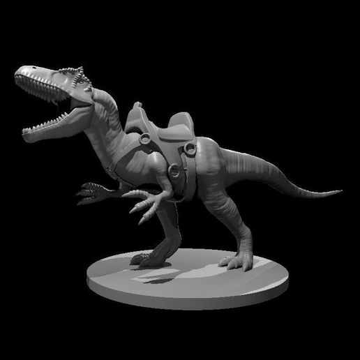 🦖 Allosaurus Updated・Free STL File for 3D printing・Cults