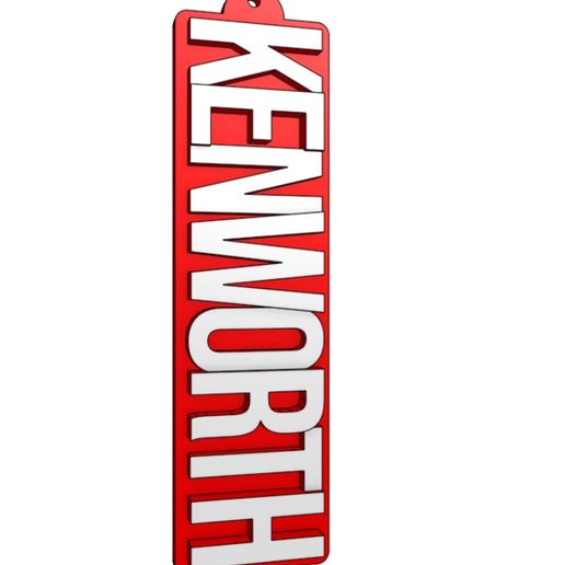 👾 KENWORTH TRUCKS TEXT LOGO・Free 3MF File for 3D printing・Cults
