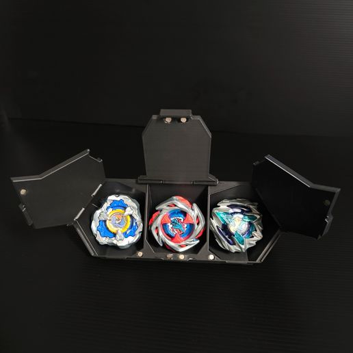 ♟ Beyblade X Deck Case Prisma Version (Optional Magnets)・ STL File for ...