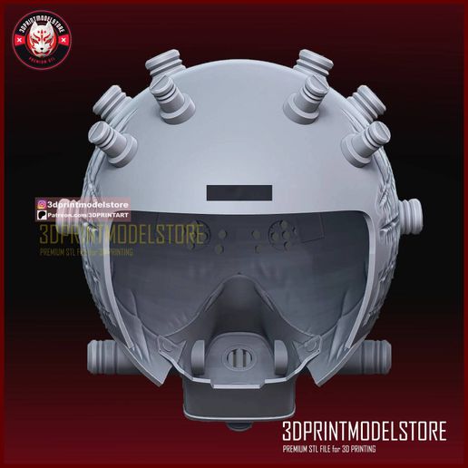 🪖 Gachiakuta Enjin Full Face Mask - Anime Cosplay Helmet・ 3D File for ...