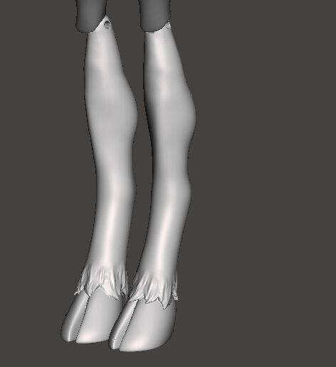 👹 Hooves for Monster High doll / Aries・ 3D File for 3D printing・Cults