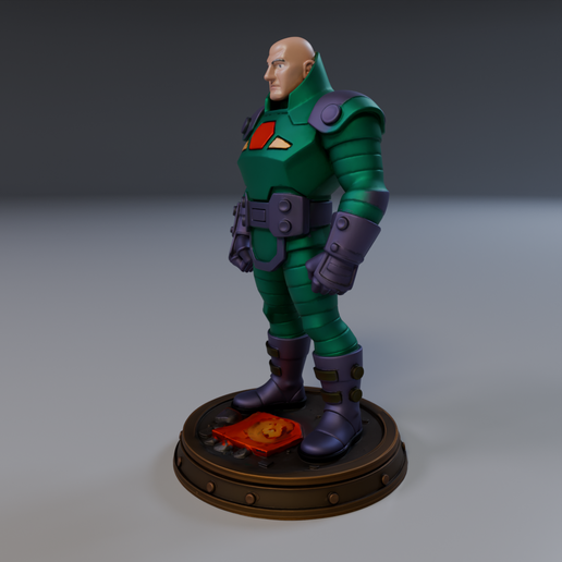 🎨 Lex Luthor Justice League・ 3D File for 3D printing・Cults