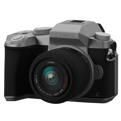 OBJ file Panasonic Lumix DMC-G7 Silver 📷 ・3D printable design to ...