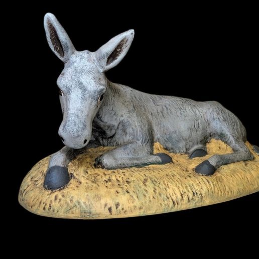 Fichier STL Donkey - Nativity figure - Christmas - Jesus' birth ...