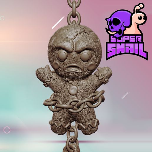 👨 Krampus Gingerbread Man 1・ STL File for 3D printing・Cults