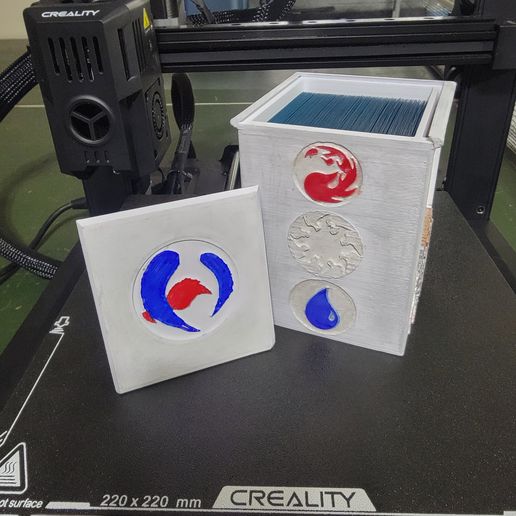 📦 MTG Showcase Jeskai Box・Free STL File for 3D printing・Cults