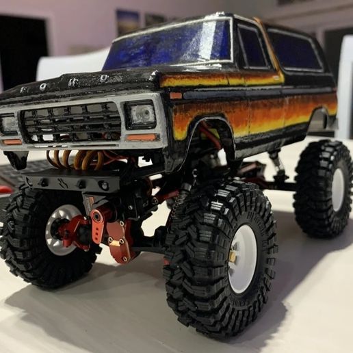 🚙 SCX24 1979 Ford Bronco Body Kit・ STL File for 3D printing・Cults