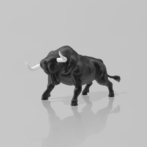 🐂 Toro Bull・Archivo STL para Impresión 3D・Cults