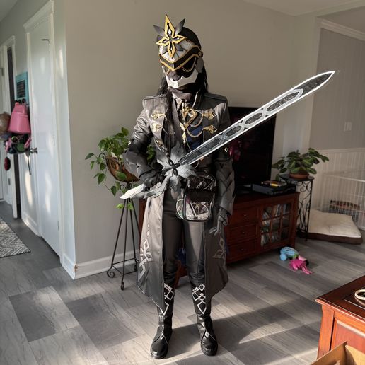 🗡️ Genshin Impact - Il Capitano Sword・3D Print with the Saturn 3D ultra ...