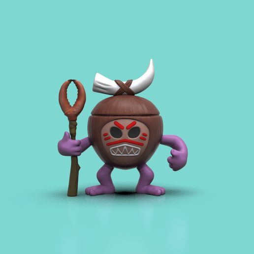 🎬 COCO KAKAMORA - MOANA - DISNEY・ STL File for 3D printing・Cults