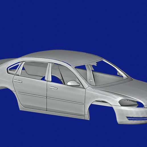 🚁 2019 Chevy Impala 3D STL Printable Model・ STL File for 3D printing・Cults