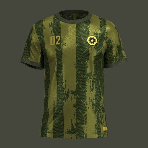 ⚽ Soccer Jersey Player-02 V2 | Marvelous / Clo3d / obj / fbx・ 3D File ...