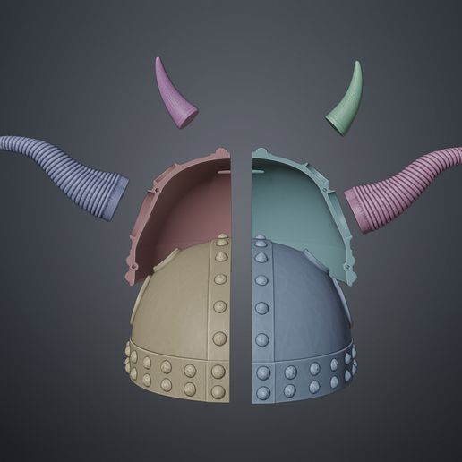 🪖 Ruffnut Helmet - How To Train Your Dragon・ STL File for 3D printing・Cults